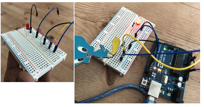 Arduino Analogread With Light Sensor Hex Quote 